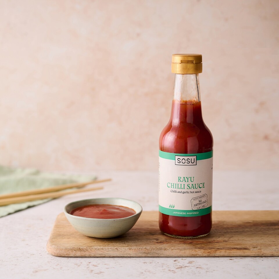 Sosu Amoy Rayu Chilli Sauce Japanese 250Ml - Tesco Groceries