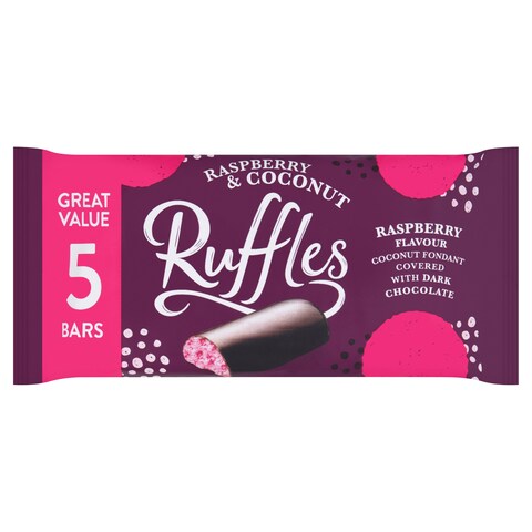 Ruffles Raspberry 5 Pack 130G - Tesco Groceries