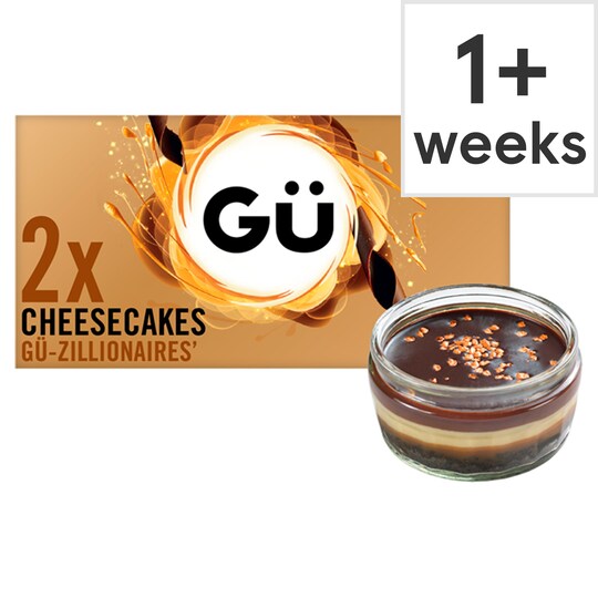 Gu-Zillionaire Cheesecake 2X91g - Tesco Groceries