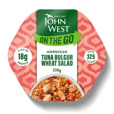 John West On The Go Moroccan Style Tuna Salad 220G - Tesco Groceries