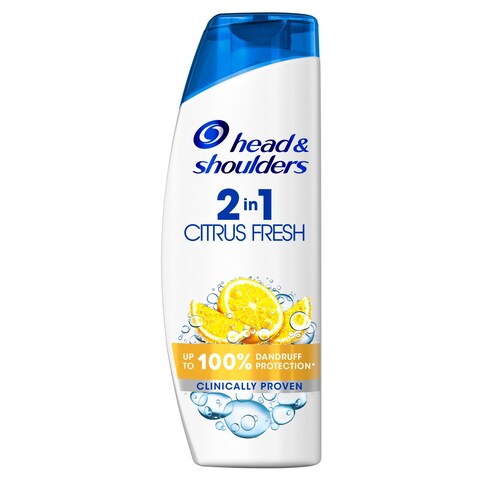 Head & Shoulders 2 in 1 Citrus Fresh Anti Dandruff Shampoo 400Ml ...