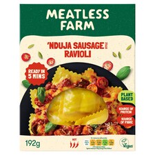 Meatless Farm No-Duja Ravioli 192g - Tesco Groceries