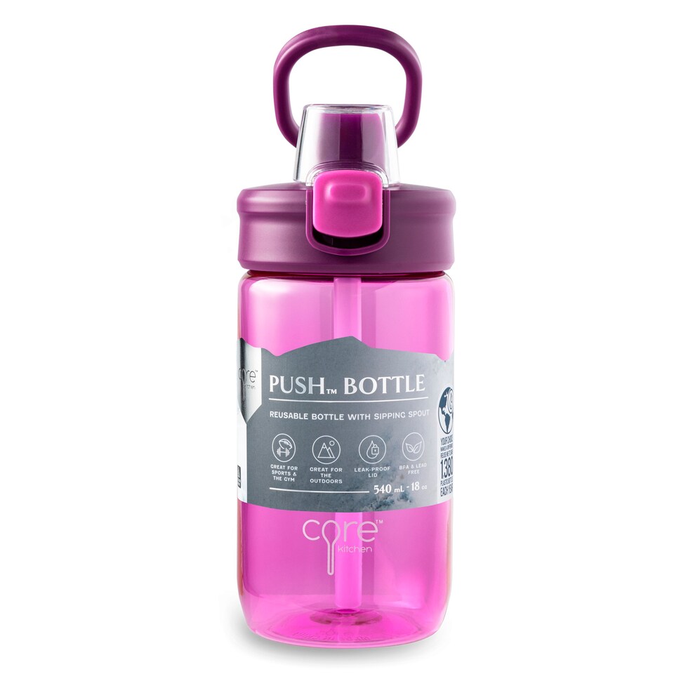 Core Kitchen Purple Push Bottle 540ml - Tesco Groceries