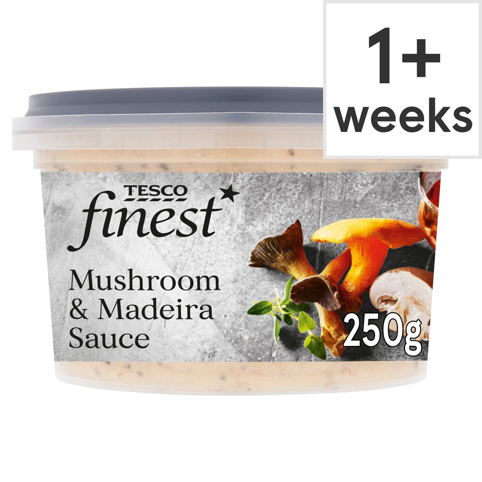 Tesco Finest Mushroom & Madeira Sauce 250G - Tesco Groceries