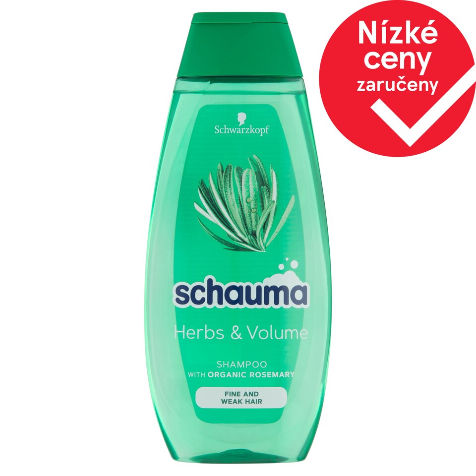 Schauma šampon Herbs & Volume 400ml - Tesco Groceries