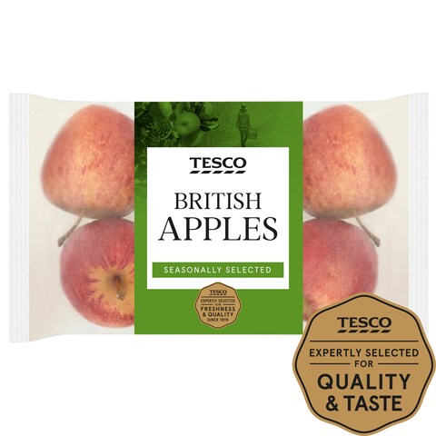 Tesco British Apples Minimum 5 Pack - Tesco Groceries