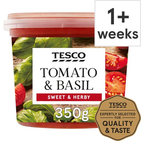 Tesco Tomato & Basil Sauce 350G - Tesco Groceries