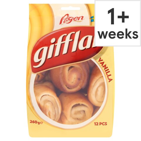 Pagen Gifflar Rolls With Vanilla Filling 12 pack - Tesco Groceries