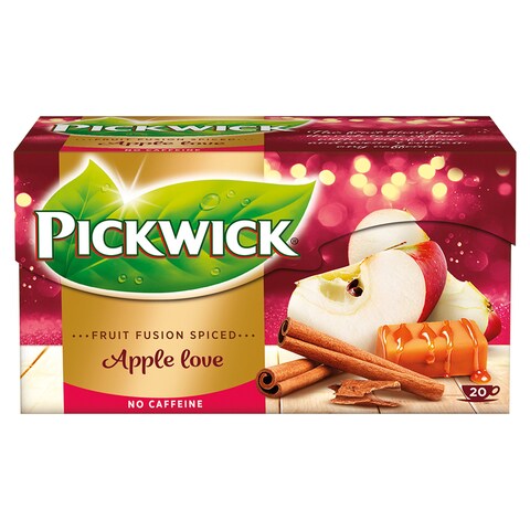 Pickwick Apple Love Fruit Tea with Apple, Cinnamon and Caramel Flavors ...