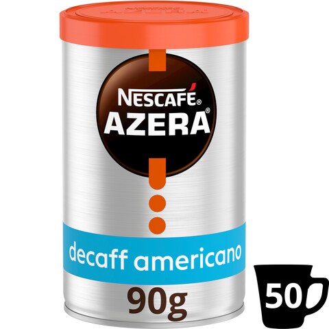 Nescafe Azera Americano Decaff Instant Coffee 90g - Tesco Groceries