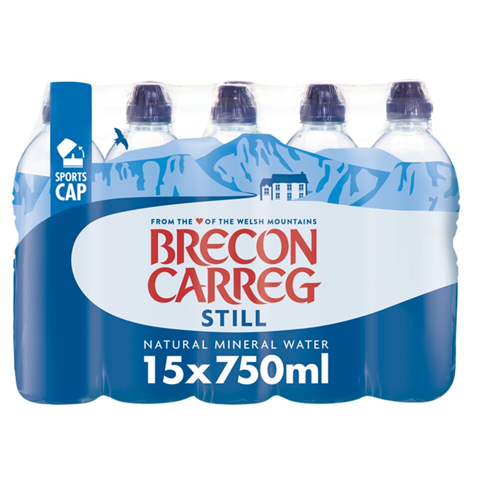 Brecon Carreg 15 X 75Cl Sports Cap (L) - Tesco Groceries