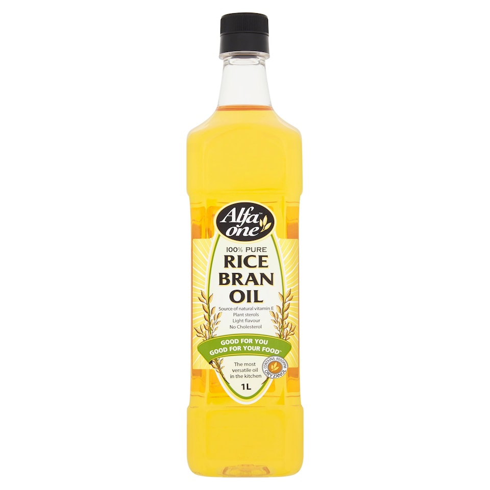 Alfa One Rice Bran Oil 1L - Tesco Groceries