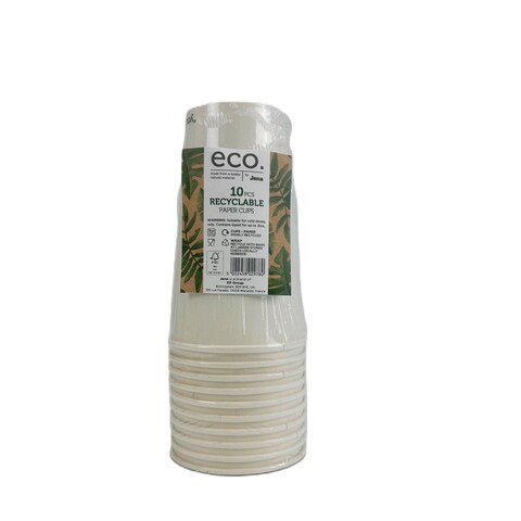 JENA PAPER RECYCABLE CUPS 16OZ 10PK - Tesco Groceries