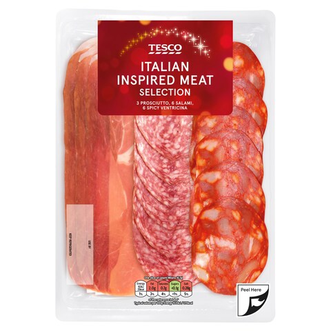 Tesco Italian Inspired Meat Selection 120G - Tesco Groceries