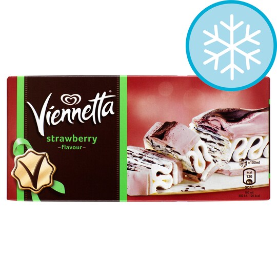 Viennetta Strawberry 650Ml - Tesco Groceries