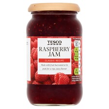 Tesco Raspberry Jam 454G - Tesco Groceries