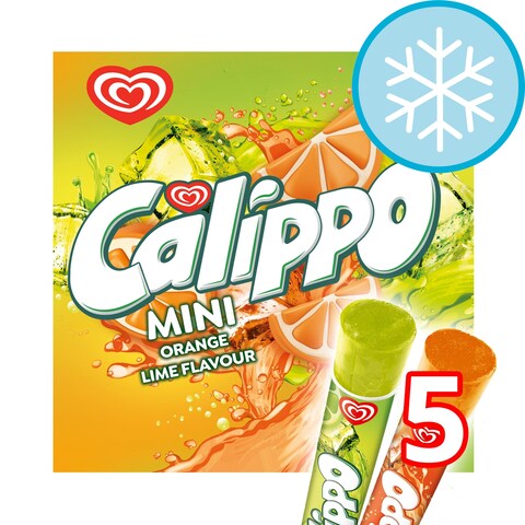 Wall's Calippo Mini Orange & Lemon-Lime Ice Lollies 5x80ml - Tesco ...