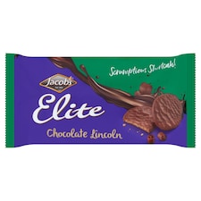 Jacobs Elite Chocolate Lincoln Biscuits 149G - Tesco Groceries