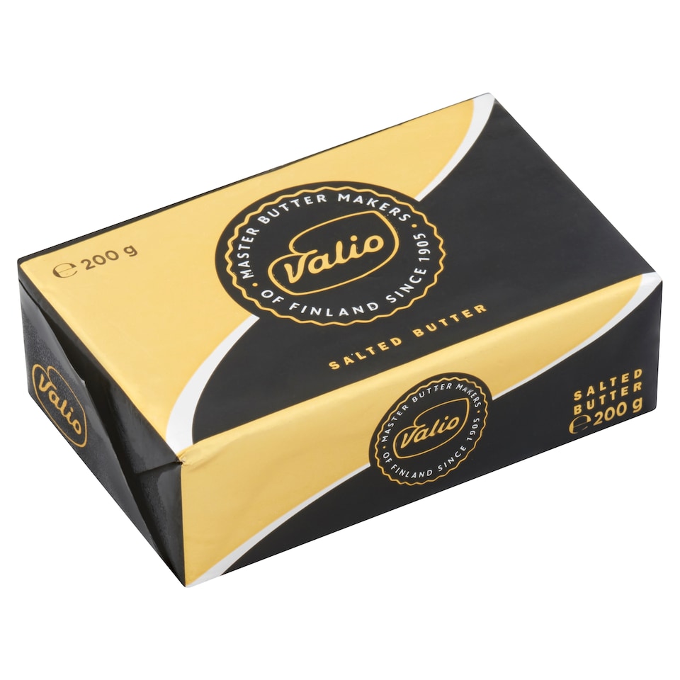 Valio Salted Butter 200 g - Tesco Groceries