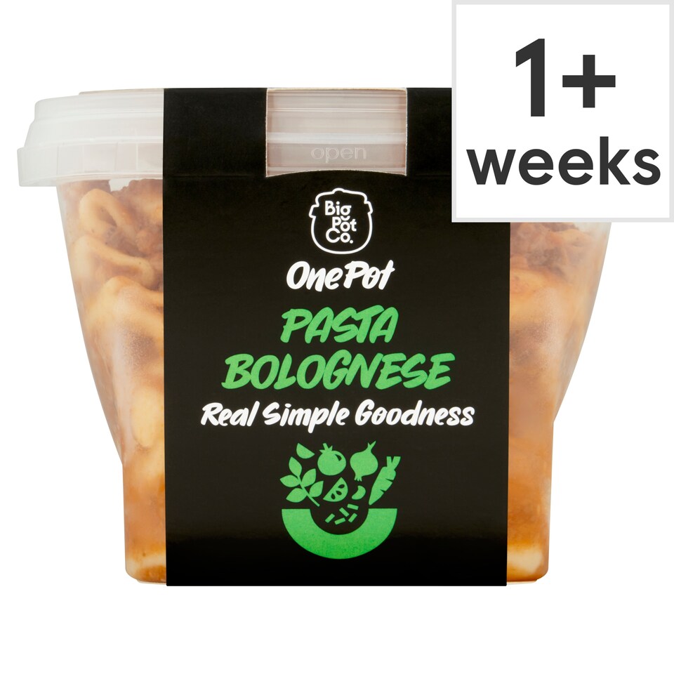 Big Pot Co Pasta Bolognese 400g - Tesco Groceries