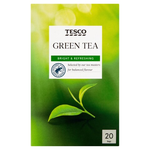 Tesco Green Tea 20 Pack 50g - Tesco Groceries