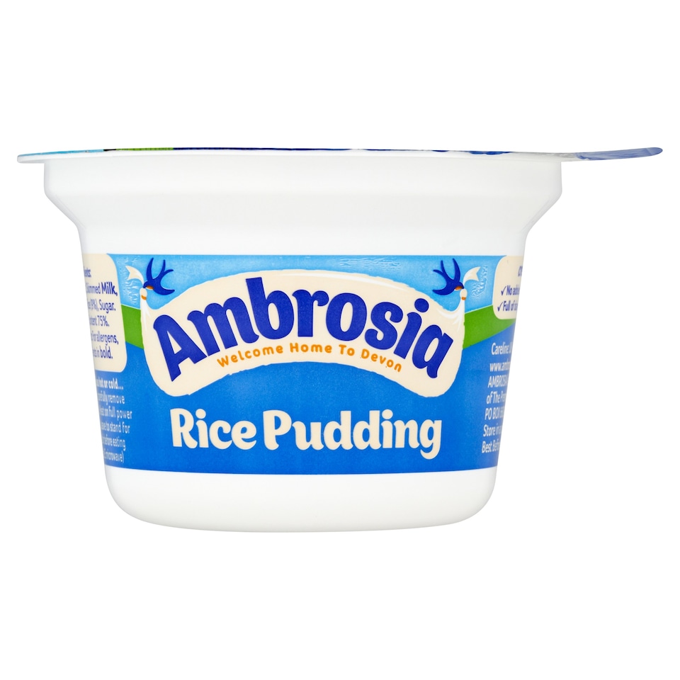 Ambrosia Rice Pot Original 190G - Tesco Groceries