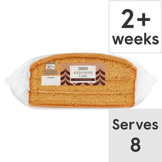 Tesco Iced Coffee Cake - Tesco Groceries