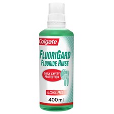 Colgate Fluorigard Rinse Alcohol Free 400Ml - Tesco Groceries