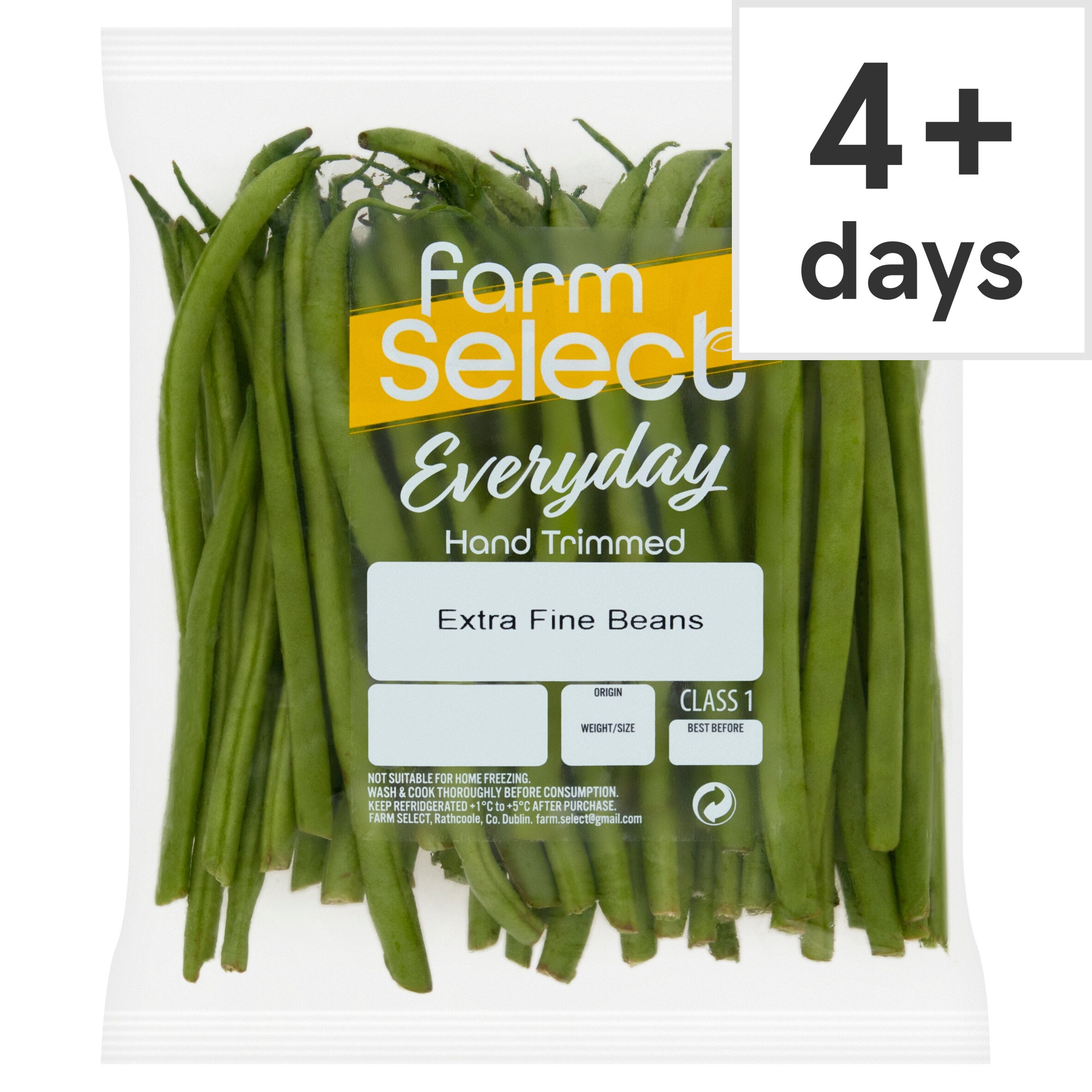 Farm Select Extra Fine Beans 200g - Tesco Groceries