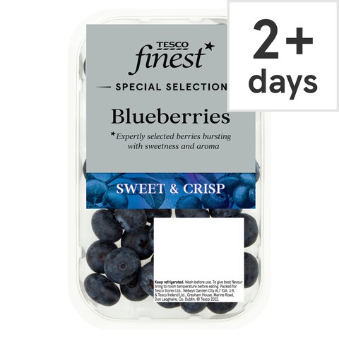 Tesco Finest Blueberries 150G - Tesco Groceries
