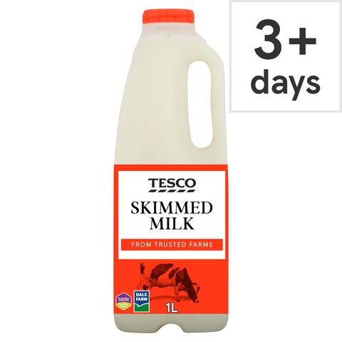 Tesco Ni Skimmed Milk 1 Litre - Tesco Groceries