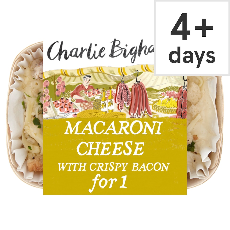 Charlie Bigham's Macaroni Cheese 340G - Tesco Groceries
