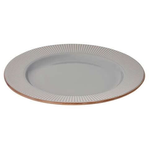 Fox & Ivy Grey Beam Side Plate - Tesco Groceries
