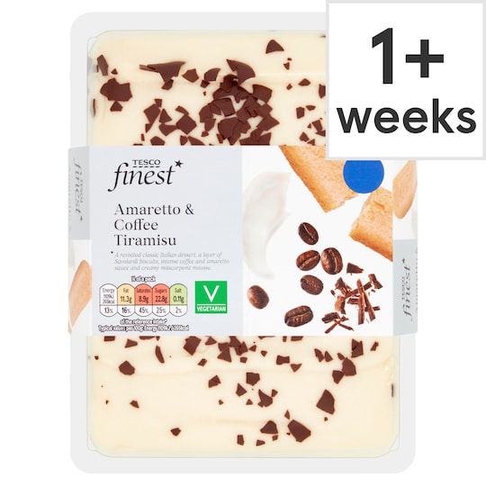 Tesco Finest Coffee & Amaretto Tiramisu 400G - Tesco Groceries