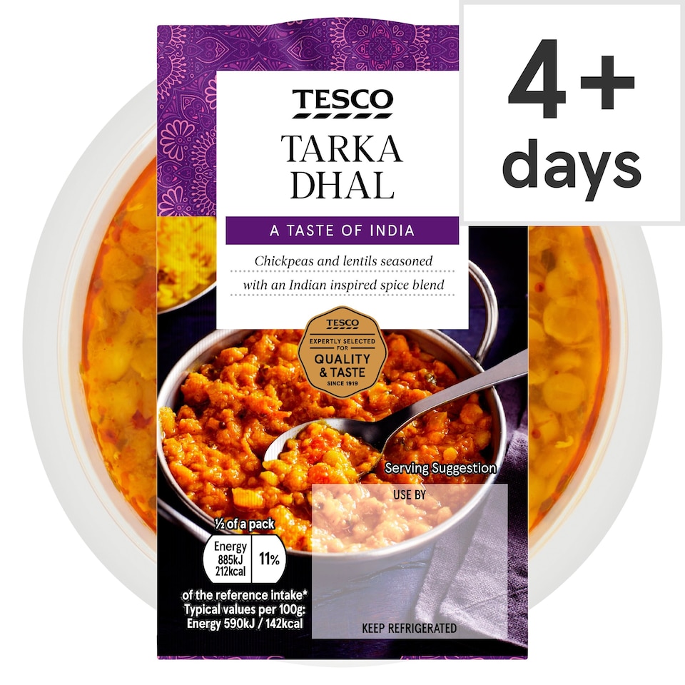 Tesco Indian Tarka Dahl 300G - Tesco Groceries
