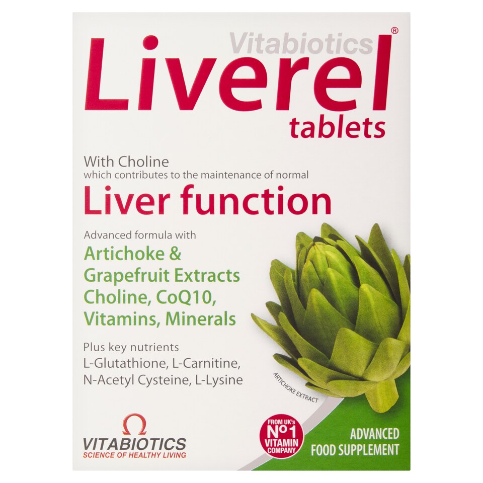 Liverel Tablets X60 - Tesco Groceries