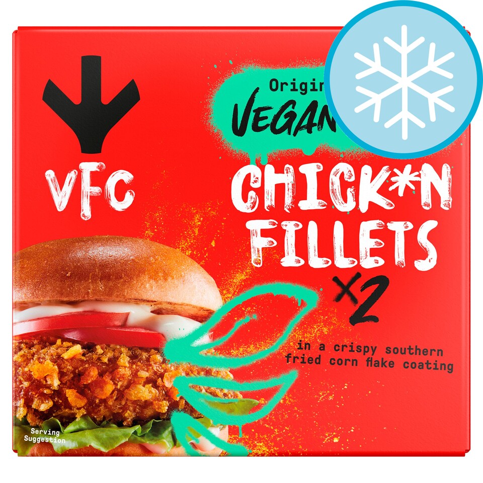 Vfc Original Recipe Vegan Fried Chicken Fillets 220G - Tesco Groceries