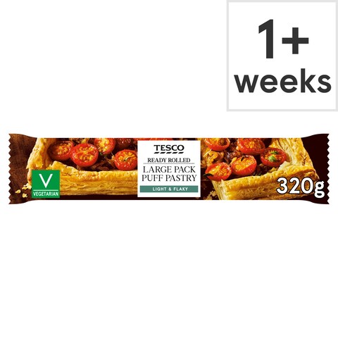Tesco Ready Rolled Puff Pastry 475G - Tesco Groceries