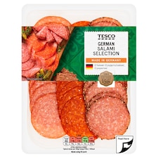 Tesco German Salami Selection 120G - Tesco Groceries
