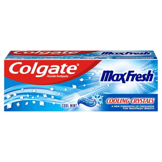 Colgate Max Fresh Cooling Crystals Toothpaste 20Ml - Tesco Groceries
