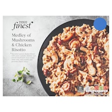 Tesco Finest Medley of Mushrooms & Chicken Risotto 400g - Tesco Groceries