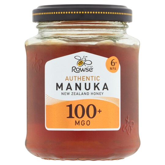 Rowse Authentic Manuka New Zealand Honey 100+ Mgo 225G - Tesco Groceries