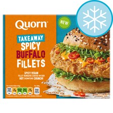 Quorn Takeaway 2 Spicy Buffalo Fillets 200G - Tesco Groceries