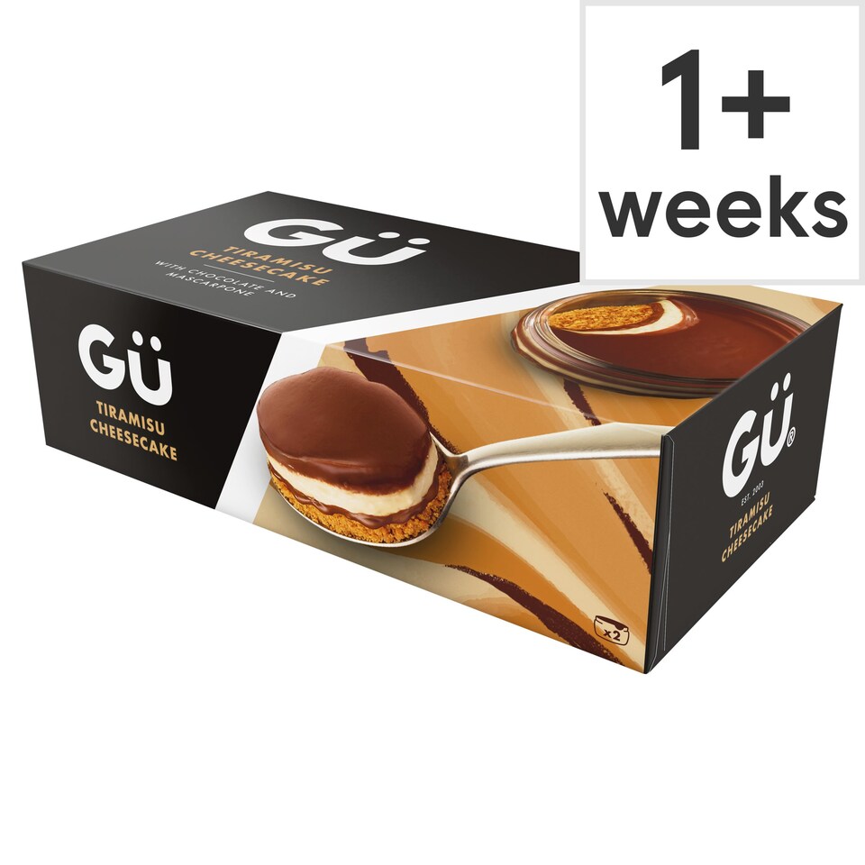 Gu Tiramisu Dessert 2X85g - Tesco Groceries