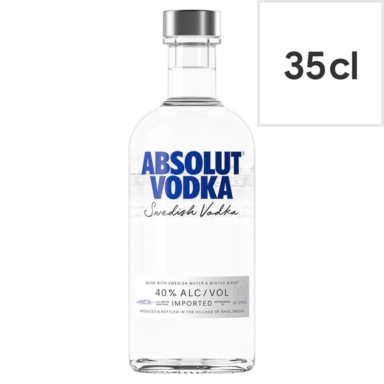 Absolut Vodka 35Cl - Tesco Groceries