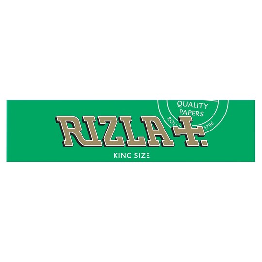 Rizla King Size Green Papers (32 Leaves) - Tesco Groceries