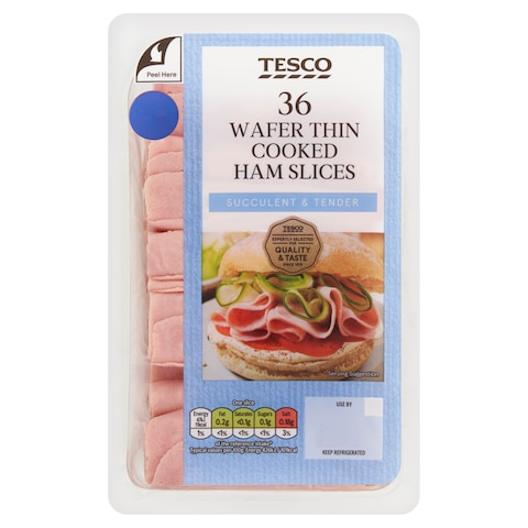 Tesco Wafer Thin Cooked Ham 400g - Tesco Groceries