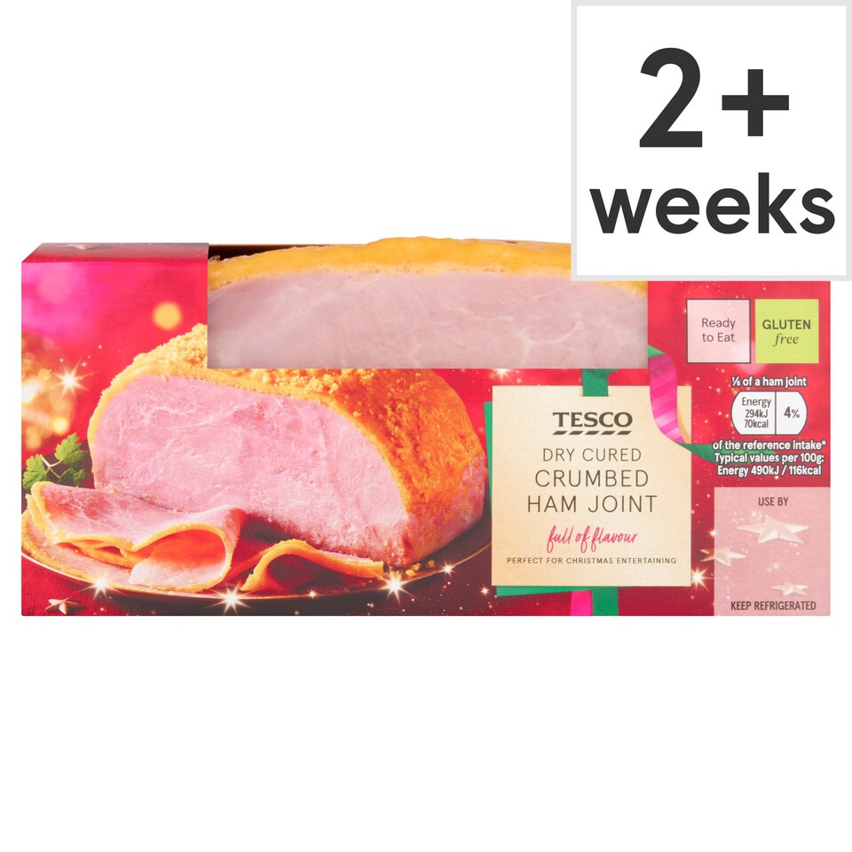 Tesco Crumbed Ham Joint 500G - Tesco Groceries