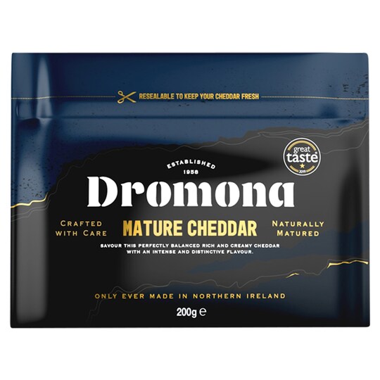 Dromona Mature Cheddar 200G - Tesco Groceries