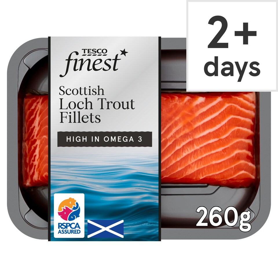 Tesco Finest 2 Scottish Loch Trout Fillets 260G - Tesco Groceries
